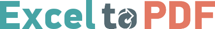 Excel to PDF – Convert Excel files to PDF Online